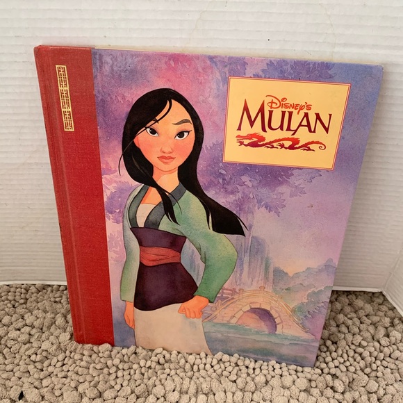 Disney | Other | Disney Mulan Hardcover Book | Poshmark